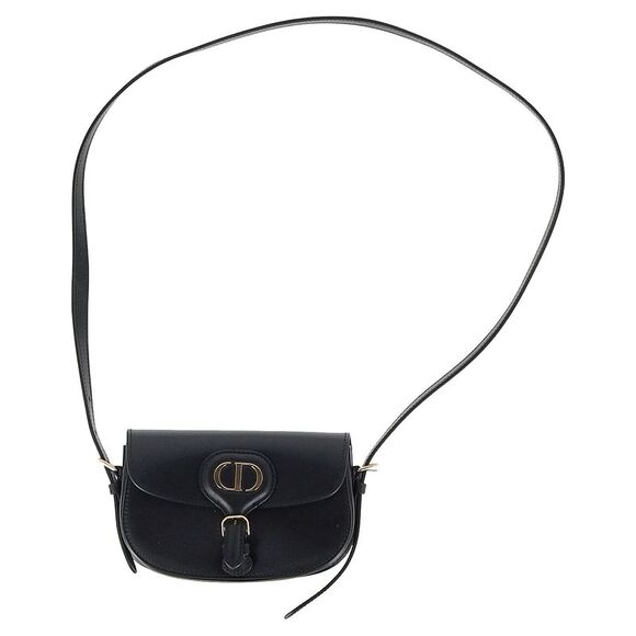 Dior | Bags | Dior New Dior Bobby Mini Bag In Black Calfskin Leather ...